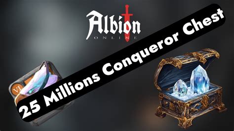Crystal Conqueror Chest Opening Albion Online 2024 YouTube