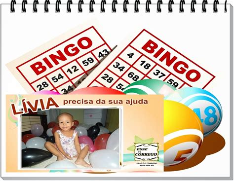 Bingo Beneficente Em Prol De Lívia Esse É O CÓrrego