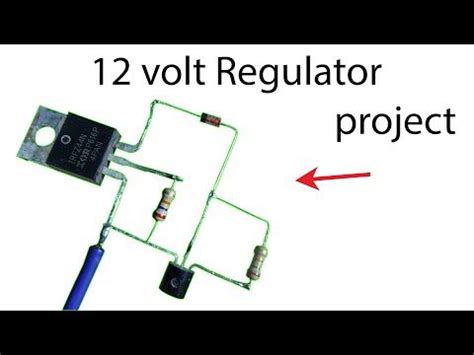 Make A Volt Regulator Circuit Simple Electronic Diy Project