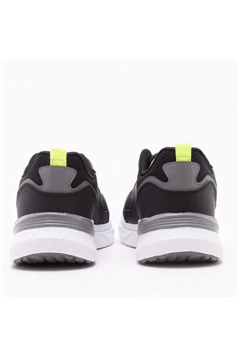 Jump 28012 Erkek Siyah Beyaz Ortopedi Taban Yürüyüş Sneaker Spor
