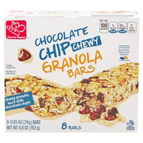 Harris Teeter Chocolate Chip Chewy Granola Bars 8 Ct Kroger
