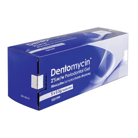 Henry Schein Dentomycin Periodontal Gel 5pk 441530 Henry Schein Uk