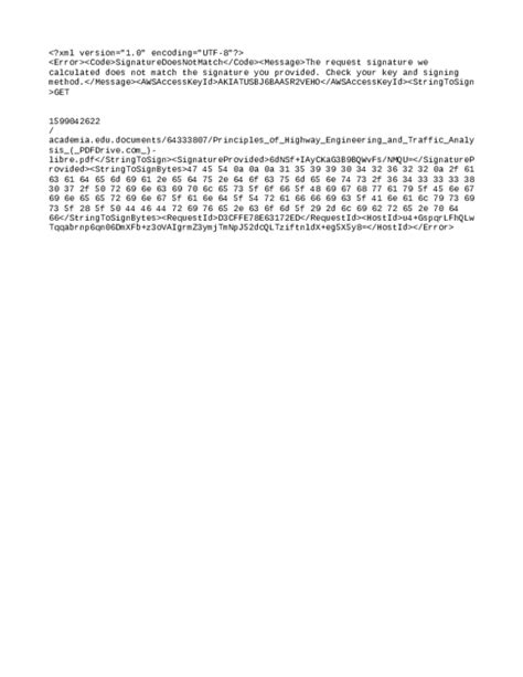 Pdf Principles Of Highway Engineering And Traffic Analysis