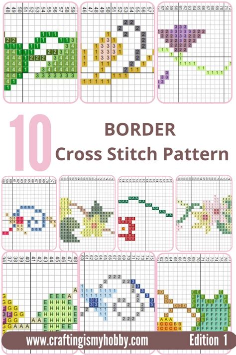 50 Cross Stitch Free Patterns Crafting Is My Hobby