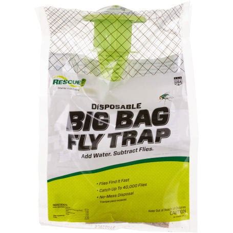 Rescue Outdoor Disposable Big Bag Fly Trap Riding Warehouse