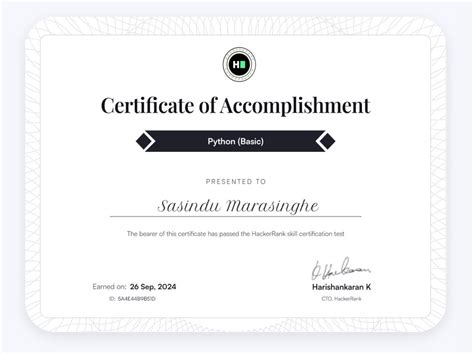 Sasindu Marasinghe On Linkedin Im Happy To Share That Ive Obtained A