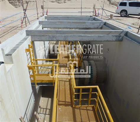 Gfrp Service Platform System Al Mustaqbal Fiber Glass Llc