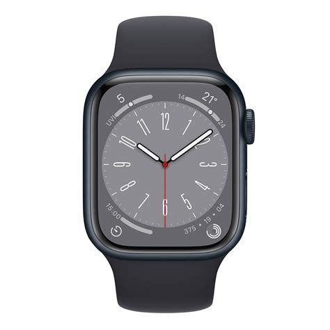 Apple Watch S8 Gps 行動網路 41公釐午夜色鋁金屬錶殼 午夜色運動型錶帶 Costc
