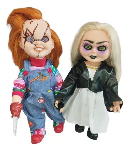 comprar Muñeco Chucky Y Su Novia Tiffany Con Luz Y Sonido Los 2