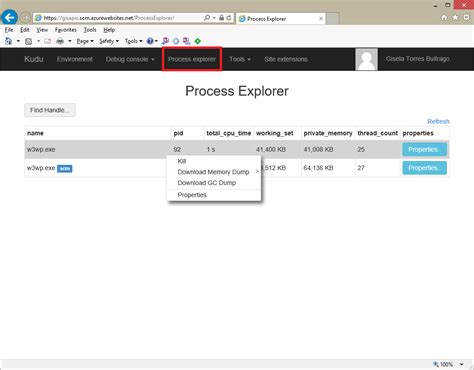 Kudu Portal On Azure Web Sites Vs New Azure Portal Returngis