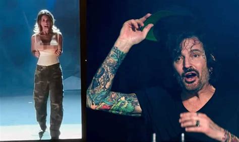Bizarre Tommy Lee Asks Wife Brittany Furlan To Flash Her Breasts