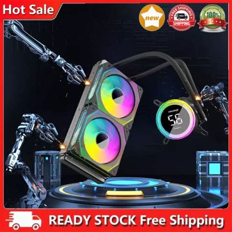 Liquid Cpu Cooler 120mm Argb And Pwm Fans Water Cooling Cpu Cooler For