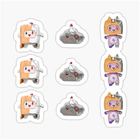 Lanky Bot Lanky Box Sticker For Sale By Odenex Redbubble