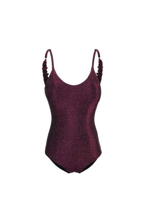 Classic Backless Ruffled One Piece Swimsuit Sweety Miss