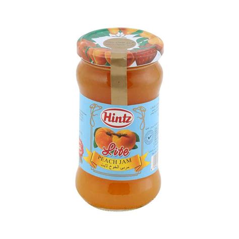 هنتز مربى بالخوخ قليل السكر 330 جرام