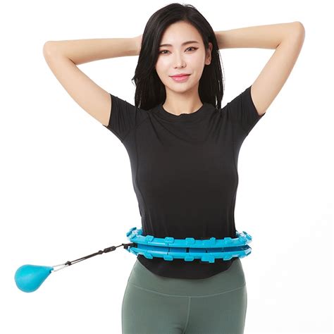 남녀공용 집콕 운동 필수템 고급형 허니키니 스마트 훌라후프 뱃살 다이어트 효과 훌라후프 운동 티몬