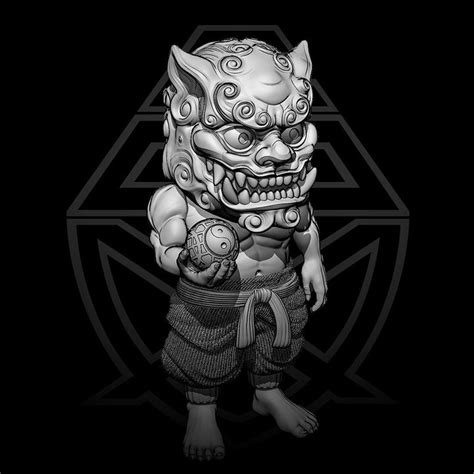 3d Printable Foo Dod Chibi By Pipecox