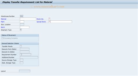 Lb11 Sap Tcode Trs For Material
