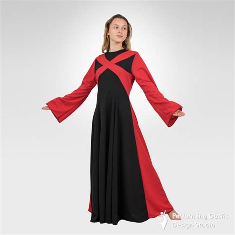 White Praise Dance Dresses