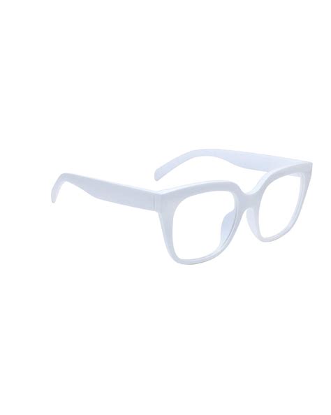 White Frame Eyeglasses