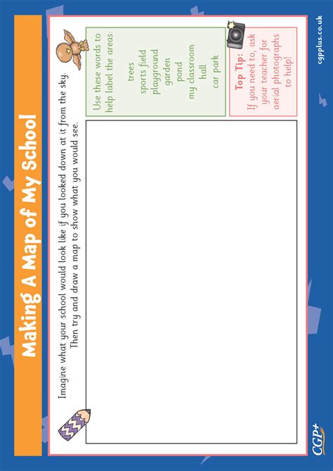 Making A Map Of My School Year 2 Cgp Plus