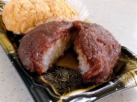 【高評価】十勝大福本舗 おはぎ つぶあん・きなこの感想・クチコミ・商品情報【もぐナビ】