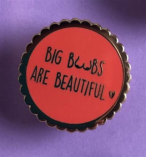 Big Boobs Are Beautiful Pin Badge Boobs Enamel Pin Funny Pin Etsy Finland