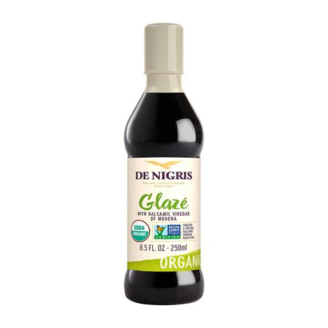 De Nigris Organic Glaze With Balsamic Vinegar Of Modena 85 Oz