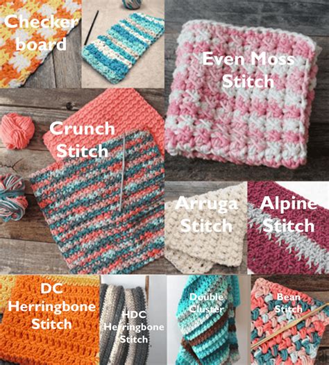 100 Different Types Of Crochet Stitches Patterns With Pictures A More