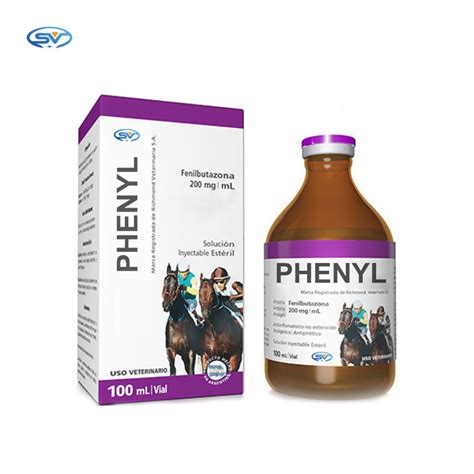 Veterinary Injectable Drugs Phenylbutazone 20 Injectable Solution For Horses Use 100ml