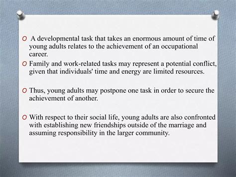 Developmental Tasks Pptx