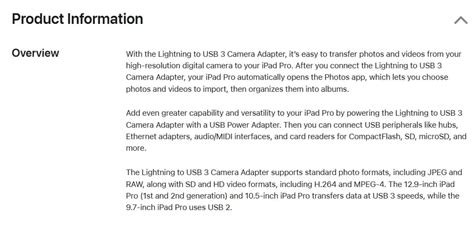 Apple Lightning To Usb Adapters Are Not Working With Ios