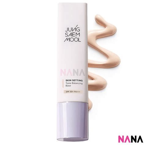 Jung Saem Mool Skin Nuder Cushion And Concealer Base Skin Setting Tone Balancing Glowing Tone