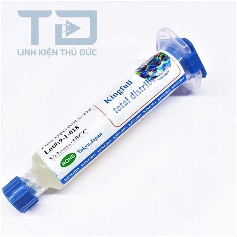 Mỡ hàn flux RMA-218 BGA 10cc – Linh Kiện Thủ Đức