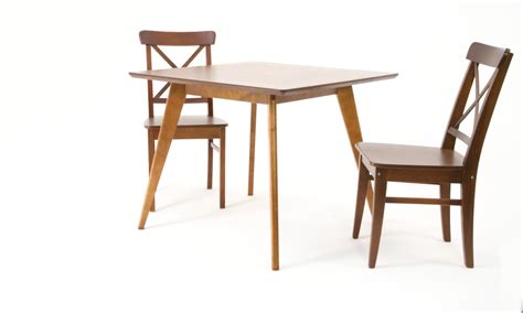 Стол Сканди М 90 орех со стульями Ингольф орех - ZiP-mebel.ru
