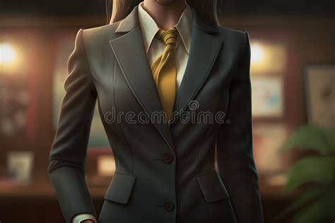 Portrait Of A Successful Confident Business Woman Neural Network Ai