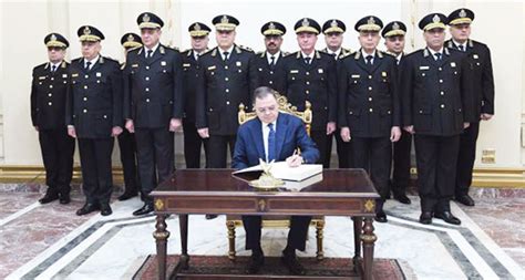فى إطار الاحتفال بعيد الشرطة وزير الداخلية وأعضاء المجلس الأعلى