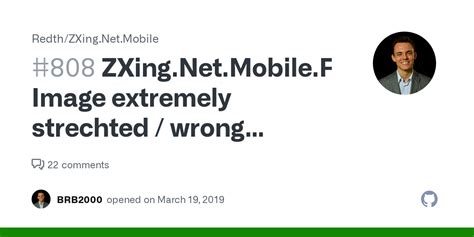 zxing mobile forms zxingscannerview image extremely strechted