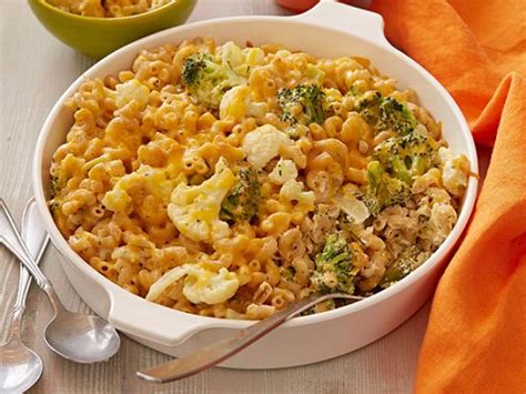 Broccoli And Cauliflower Gratin Mac N Cheese Recipe Rachael Ray