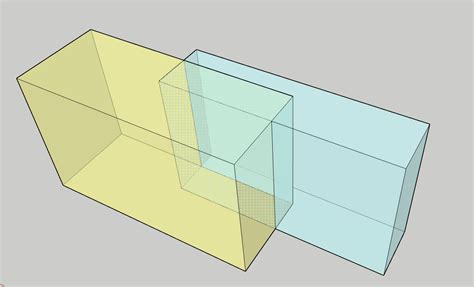 hiding intersecting visible lines components to form one component