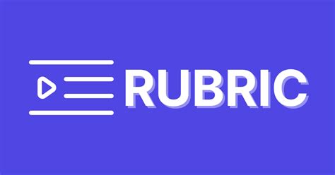 Github Kieron Rubric Front End Of Rubric