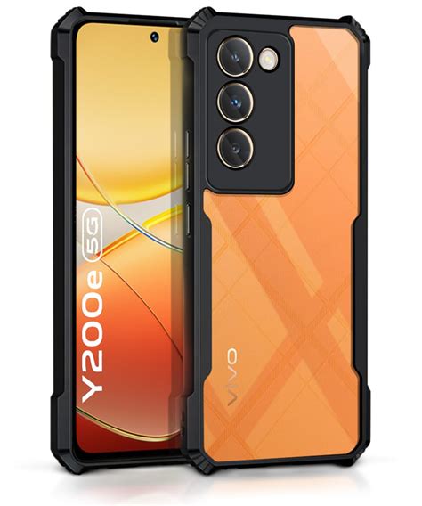 WOW IMAGINE Shock Proof Clear Back Case Mobile Cover For Vivo Y200e 5G
