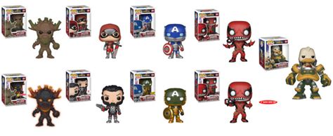 Pop Games Marvel Contest Of Champions Plastic And Plush