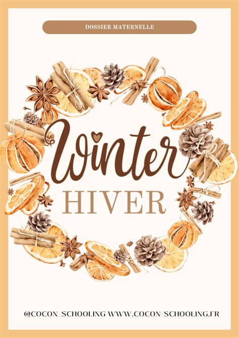 Dossier Hiver Et Ses Inspirations Cocon Schooling