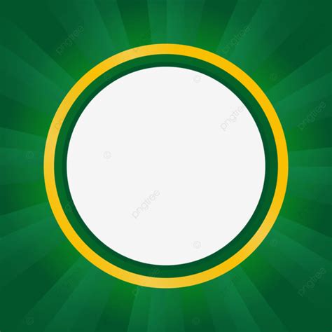 Twibbon Blank Green Vector Design Twibbon Twibbon Design Border Frames PNG And Vector With