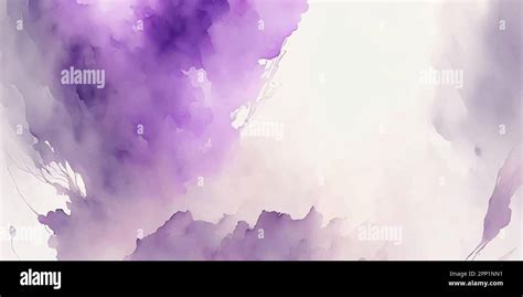 Purple Liquid Watercolor Abstract Background Dye Splash Style Alcohol