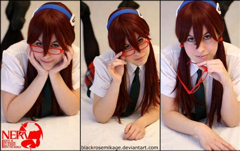 Mari Illustrious Makinami Glasses Are Sexy Too By Blackrosemikage On