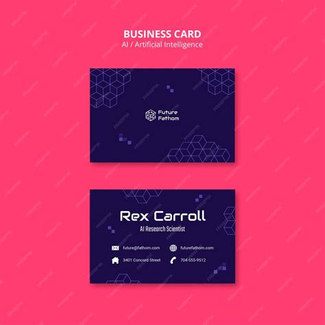 Free Psd Artificial Intelligence Template Design