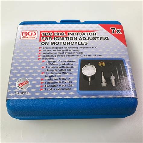 TDC Dial Indicator For Ignition Adjusting On Motorcycles RCBGS8319 BGS RCM Machines