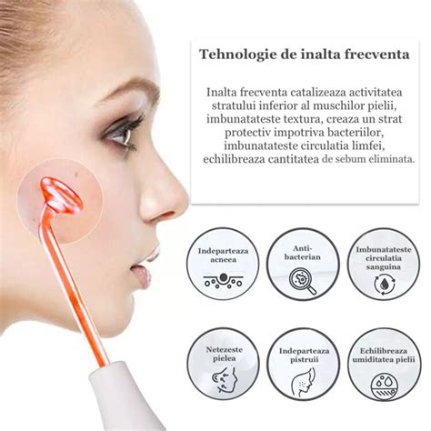 Aparat Cosmetic Electroderm Merkie Tratament Cu Frecventa Inalta